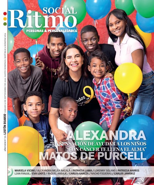 Ritmo Social - Portada Alexandra Matos de Purcell