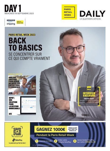 PARIS RETAIL WEEK DAILY 2023 - EDITION DAY 1