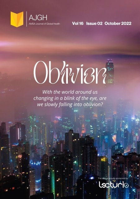 AJGH Oblivion - Volume 16 Issue 2 2022
