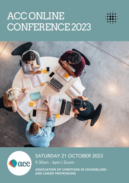 ACC Online Conference 2023 Programme