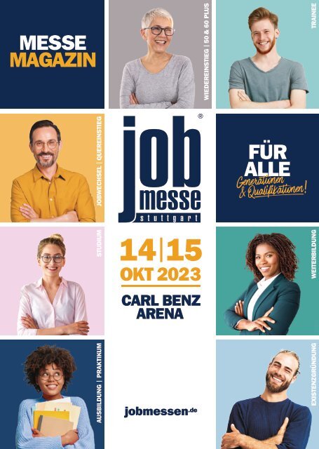 Das MesseMagazin zur jobmesse stuttgart 2023