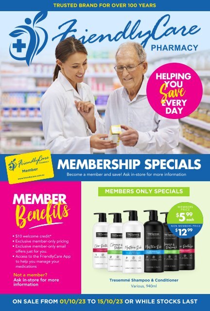FriendlyCare Pharmacy October Catalogue