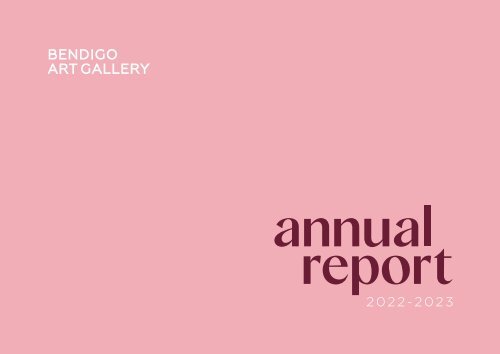 Bendigo Art Gallery Annual Report 2023
