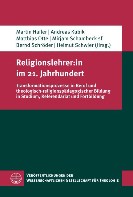 Martin Hailer | Andreas Kubik | Matthias Otte | Mirjam Schambeck sf ...