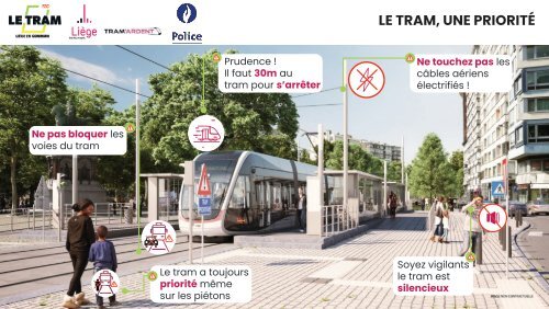 La sécurité aux abords du Tram