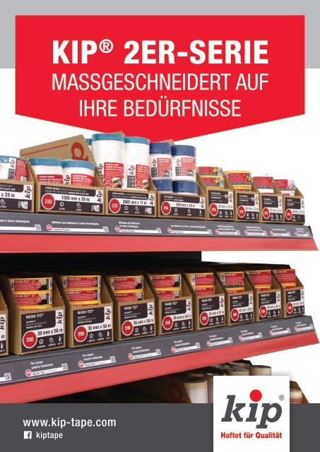 Kip 2er Serie Broschüre
