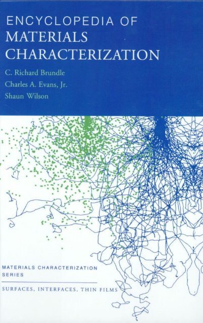 Encyclopedia of Materials Characterization Surfaces, Interfaces, Thin ...