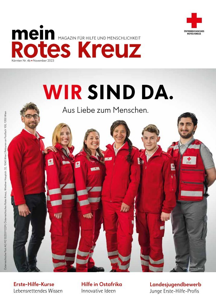 Mein Rotes Kreuz 04/2023- Ausgabe Oberösterreich