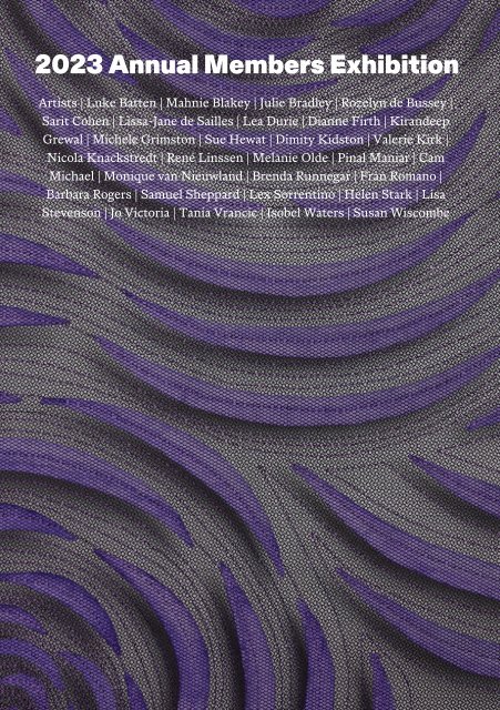 2023 Members Exhibition Catalogue