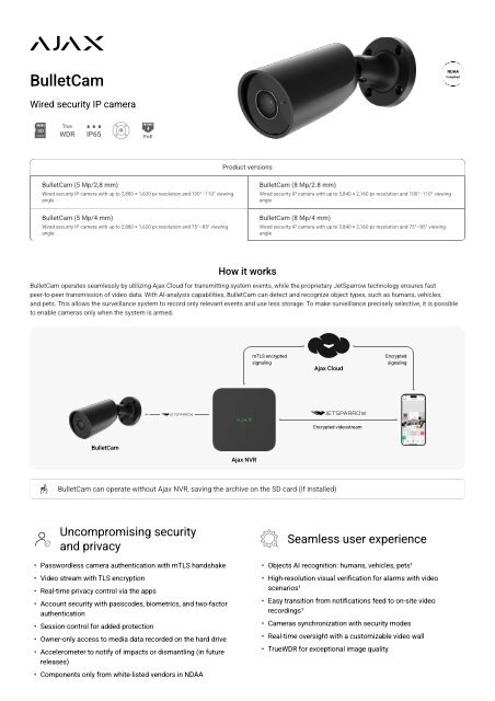 TURM - Ajax BulletCam