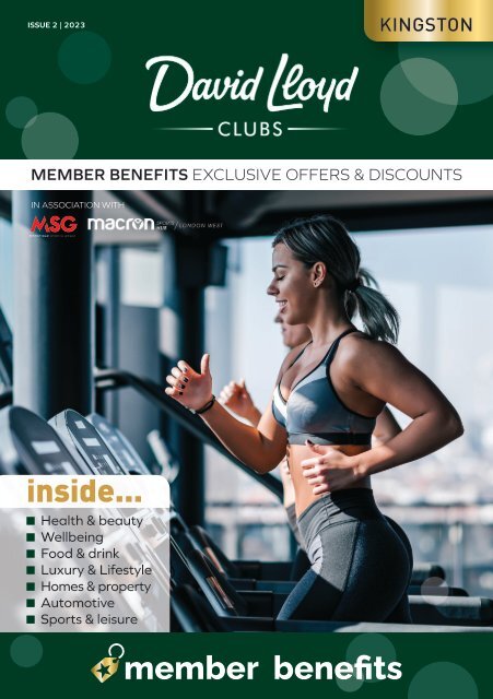 David Lloyd Magazine Member Benefits KINGSTON 2023