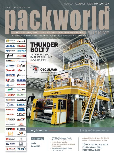 PACKWORLD TÜRKİYE DERGİSİ 227.KASIM SAYISI
