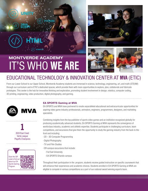 Montverde Academy Educational and Technology Center Overview