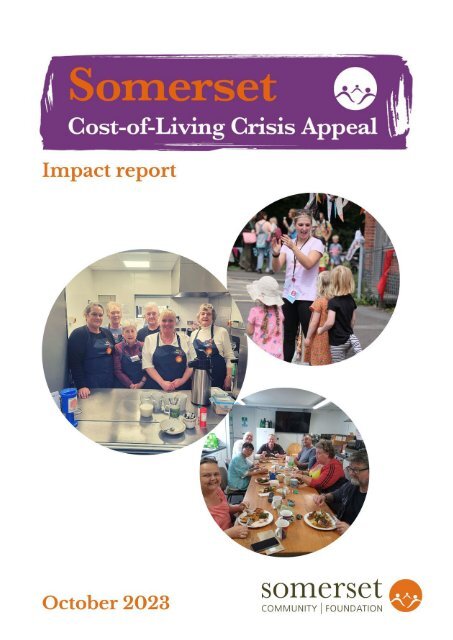 Somerset Cost Of Living Crisis Appeal Impact Report 2023
