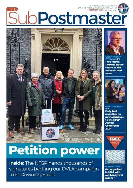 December 2023 SubPostmaster magazine