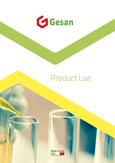 Gesan product list 2023