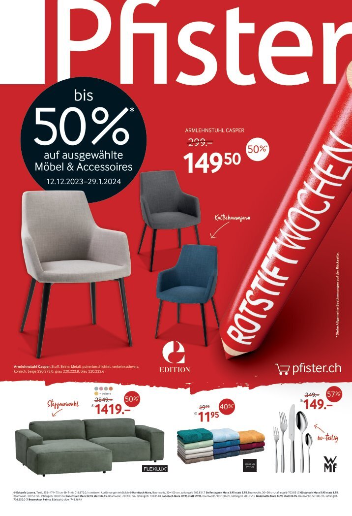 Pfister Prospekte