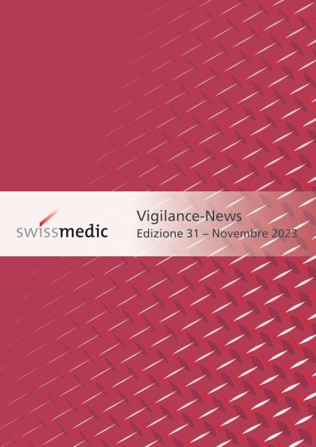 Swissmedic Vigilance-News