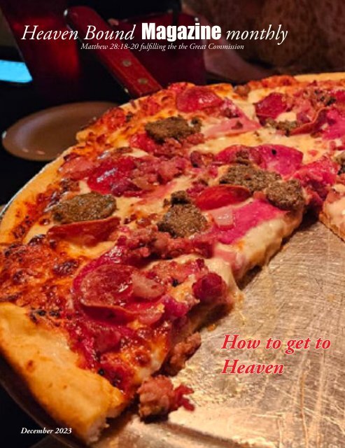 Heaven Bound Magazine Monthly