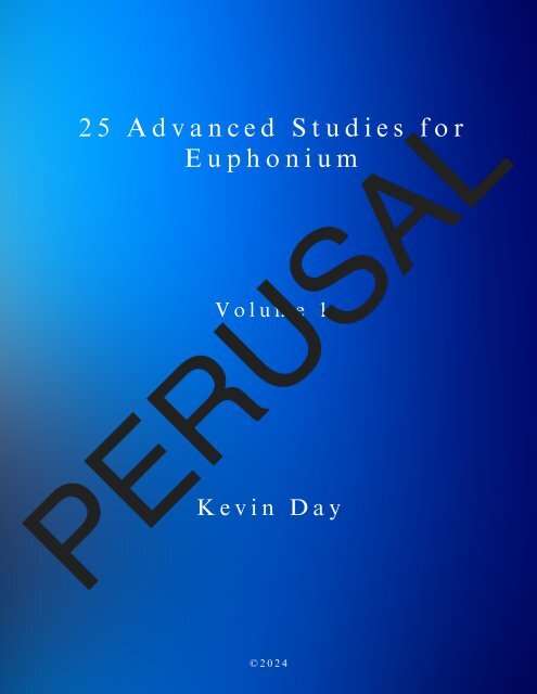 euphonium book perusal