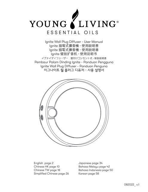 Ignite Wall Plug Diffuser