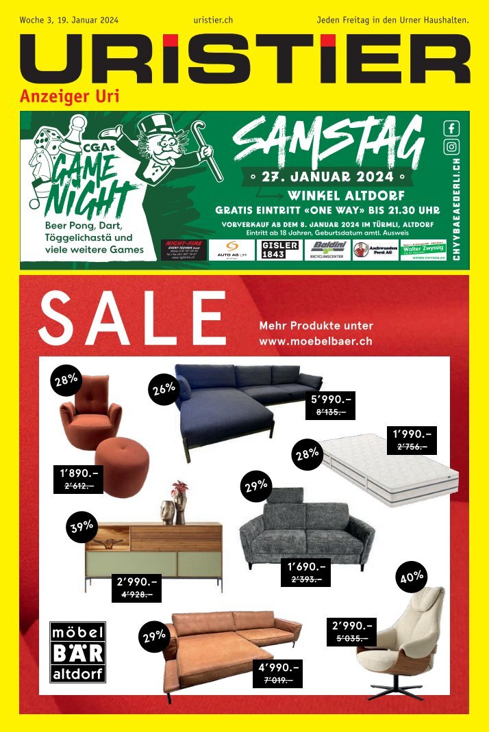 Das «Urner Wochenblatt»