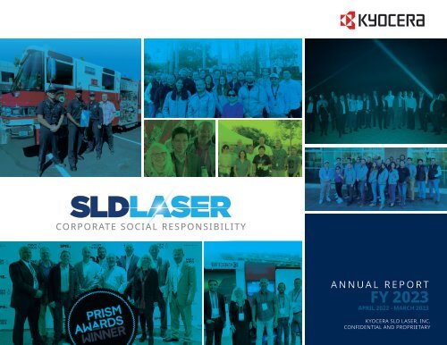 Kyocera SLD Laser CSR Report 2023