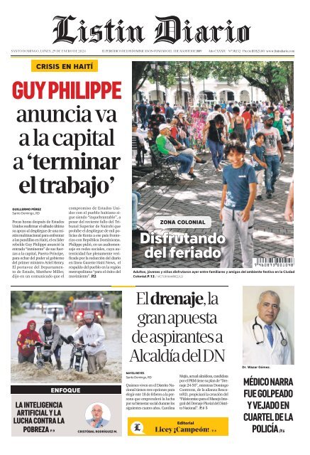 Listín Diario 29-01-2024