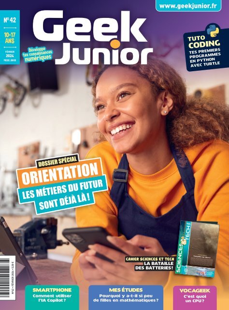 Geek Junior N°42 - février 2024 - Extrait