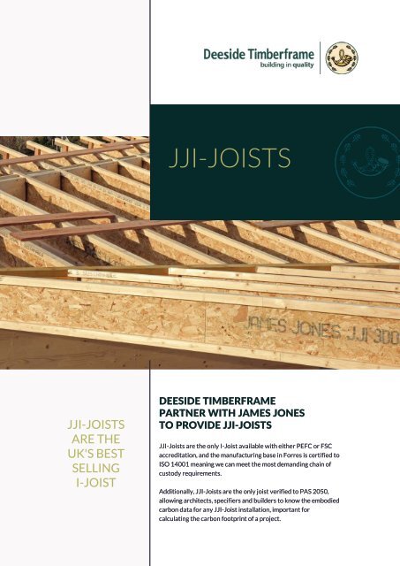 Deeside Timberframe - JJI Joists
