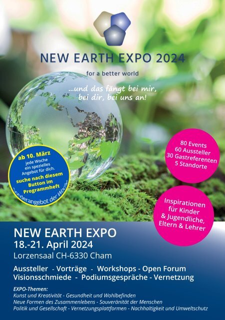 Programmheft New Earth Expo 2024