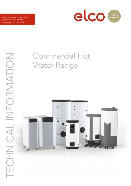 Commercial Hot Water Range