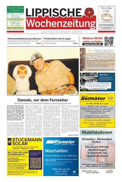 ePaper - Lippische Wochenzeitung - LWZ24.de
