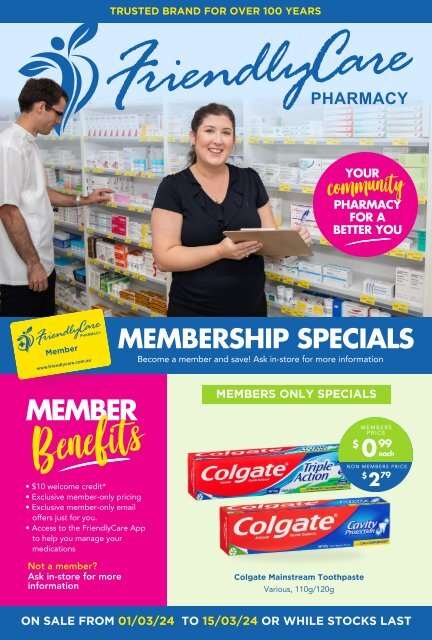 FriendlyCare Pharmacy March 2024