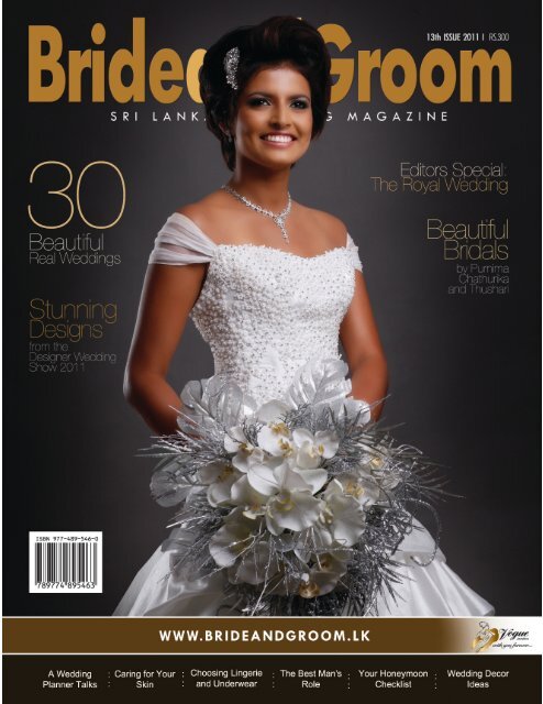 13th issue of BrideandGroom wedding magazine