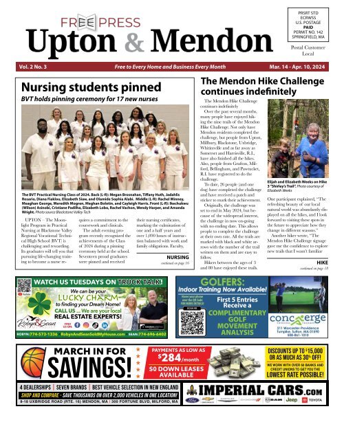 Upton & Mendon Free Press March 2024