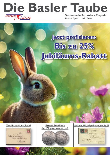 Basler Taube vom März / April 2024