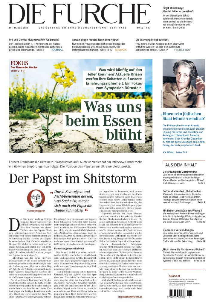 DIE FURCHE 31.10.2024