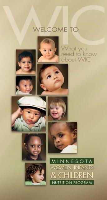 Welcome to WIC Brochure - Minnesota Department of Health