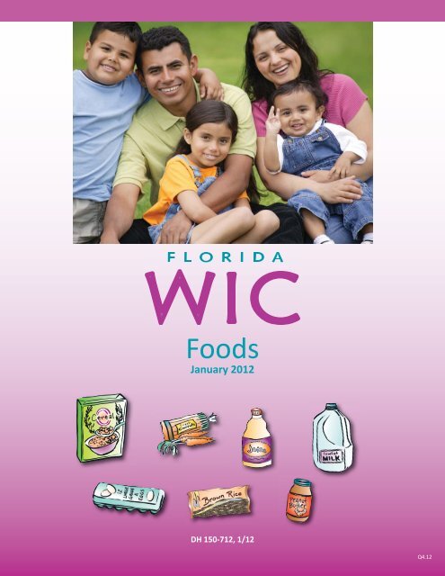 Florida WIC Foods Pamphlet, English - Florida Department of Health