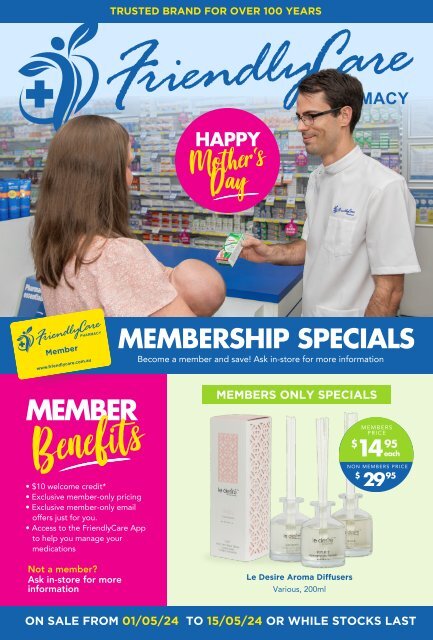 FriendlyCare Pharmacy May Catalogue