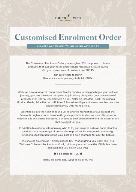 CEO Flyer - 100 PV Ideas