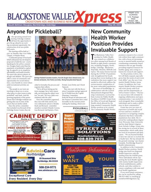 Blackstone Valley South May 10, 2024