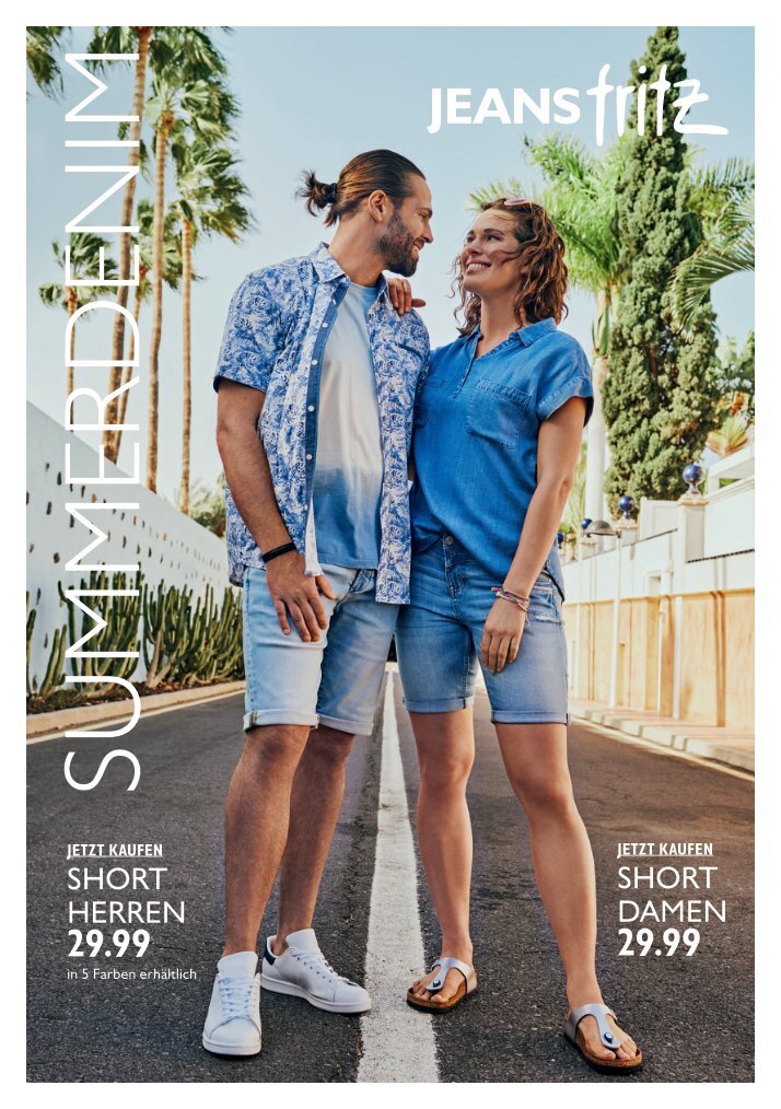 JEANS FRITZ Prospekt Aktuelle Modetrends