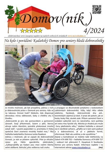 Domovník květen 2024
