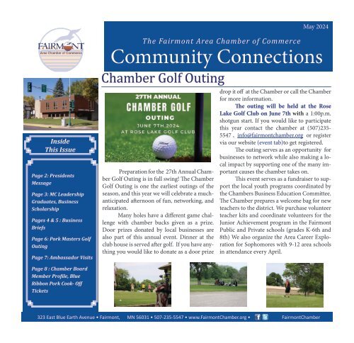 Community Connections May 2024