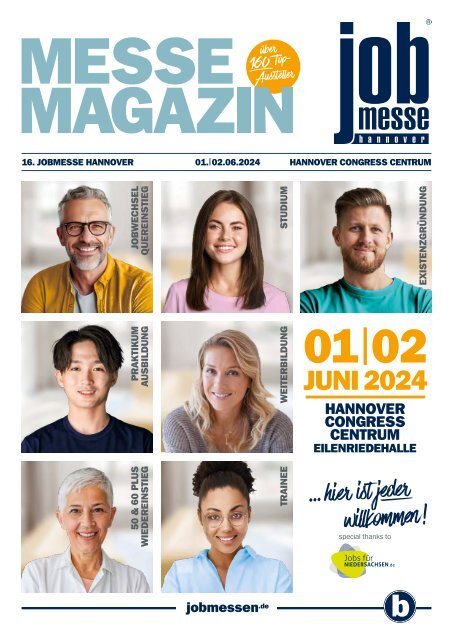 Das MesseMagazin zur jobmesse hannover 2024