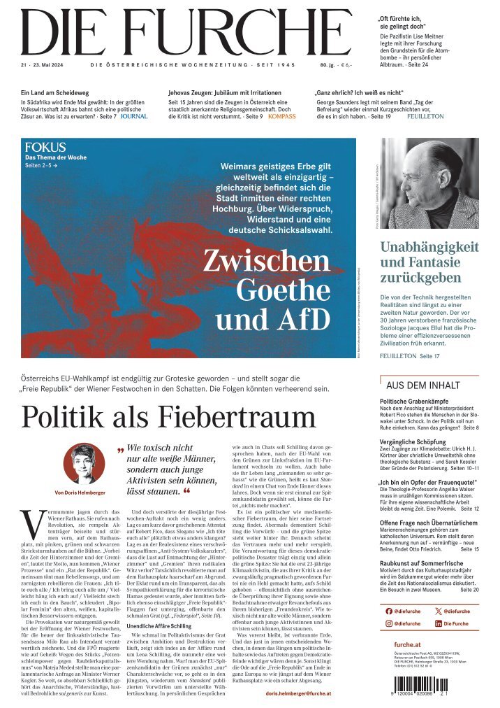 DIE FURCHE 31.10.2024