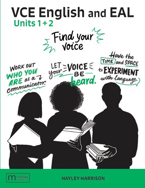 VCE English and EAL Units 1&2 sample/look inside