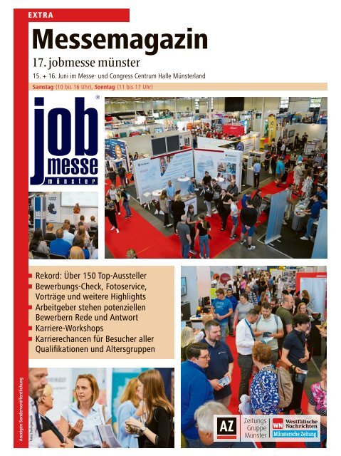 Das MesseMagazin zur jobmesse münster 2024